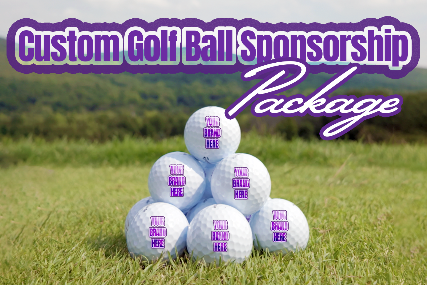 Custom Golf Ball Sponsorship – Mathew John Golf